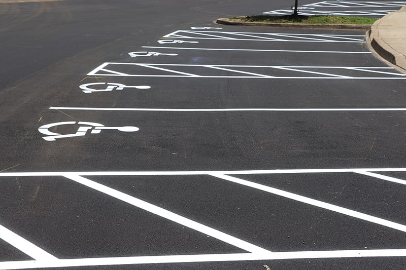 Parking Lot Striping - Pavement Markings | Libs Paving Company